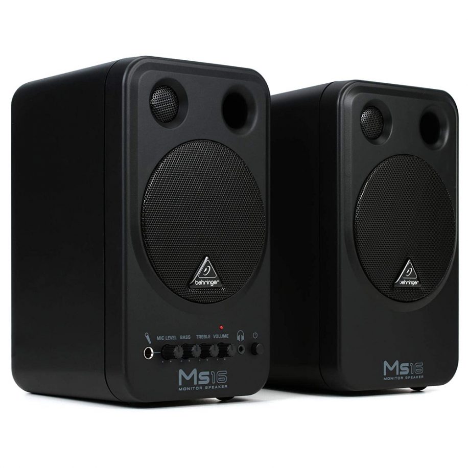 Behringer MS16 4″ Active Monitors - MuzikOne