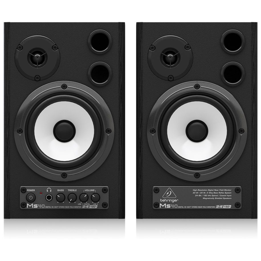 Behringer MS40 Digital Monitor Speakers - MuzikOne