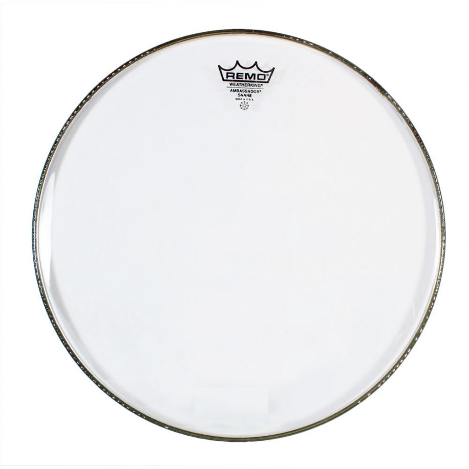 Remo Ambassador Clear 14″ Snare Bottom Skin - MuzikOne