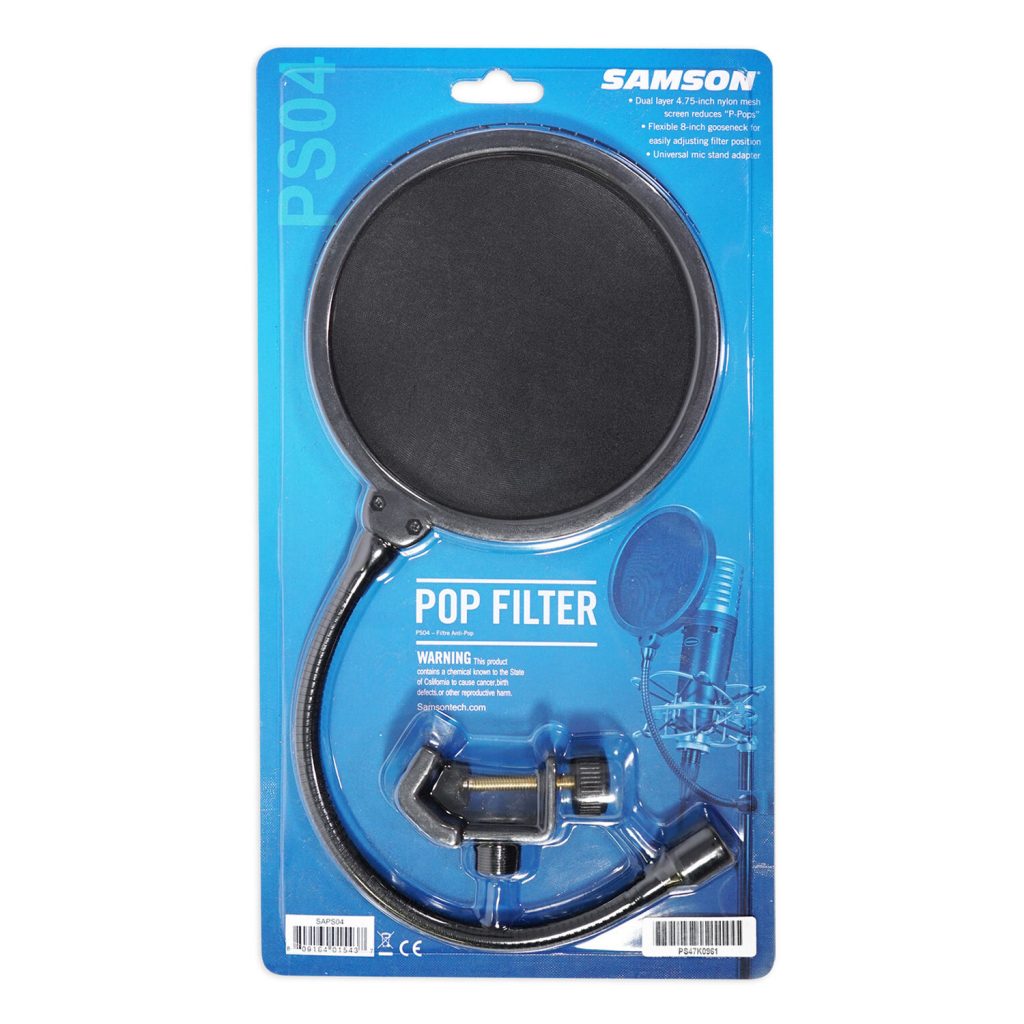 Samson PS04 Microphone Pop Filter - MuzikOne