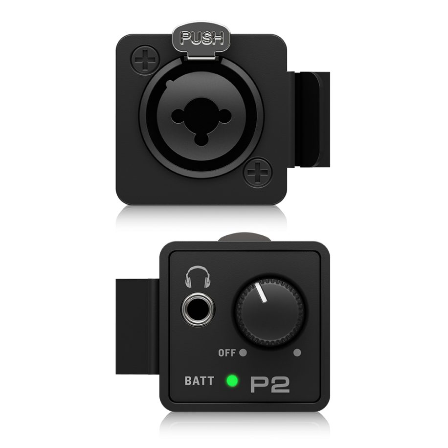 Behringer Powerplay P2 Ultra-Compact Personal In-Ear Monitor Amplifier ...