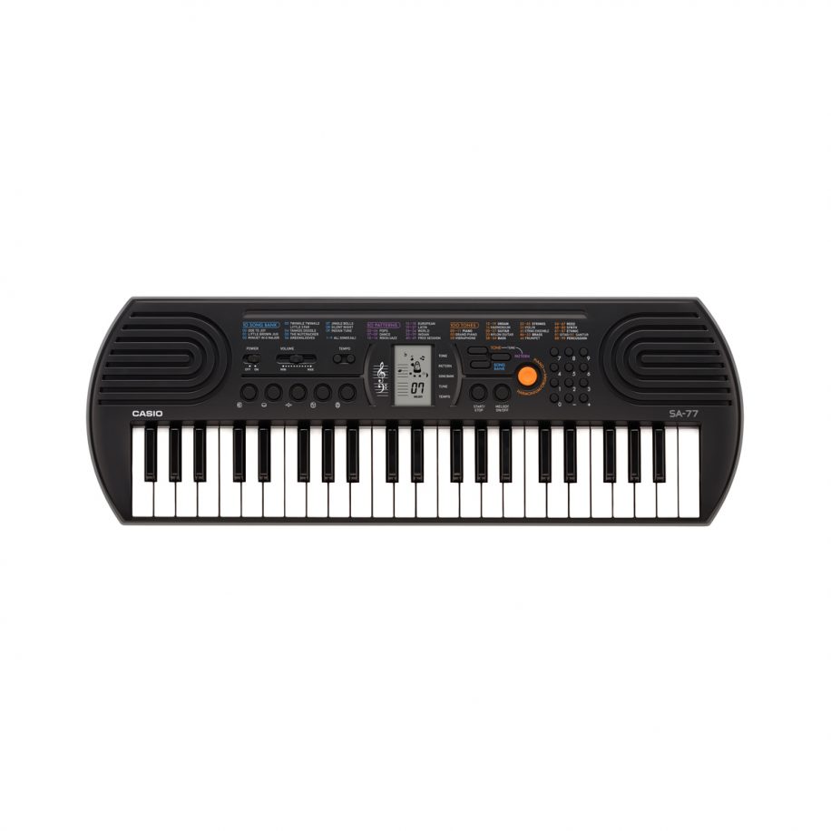 CASIO SA-77 Digital Keyboard with Indian Music - MuzikOne