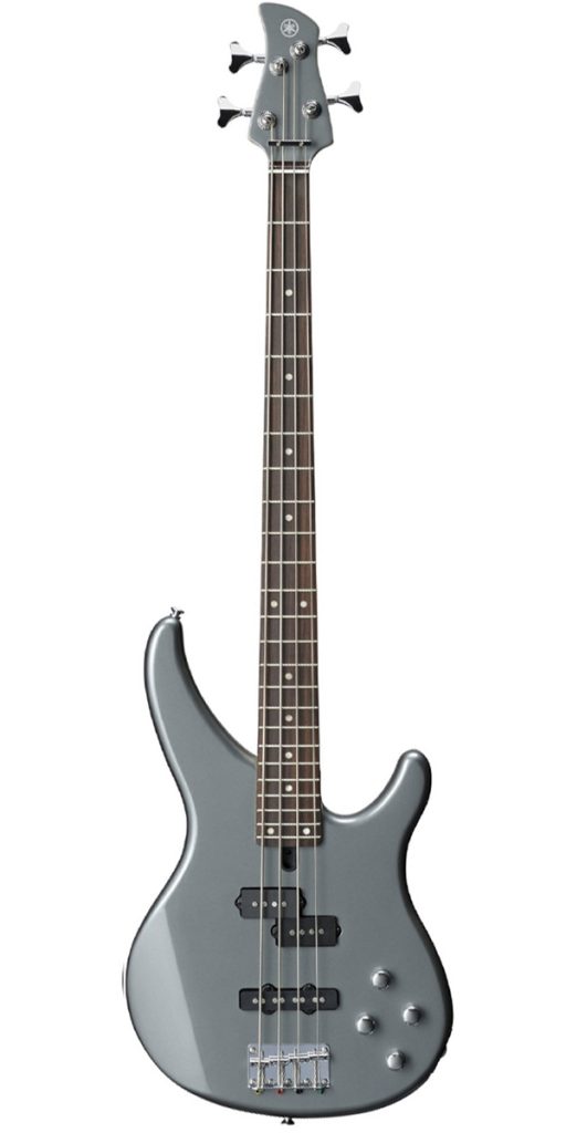 Yamaha TRBX204 – Gray Metallic Active Bass Guitar - MuzikOne