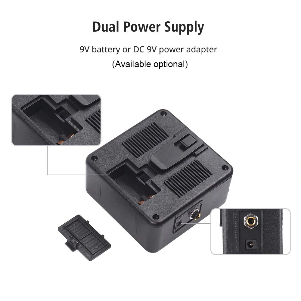 Portable Mini Guitar Amp with Gain, Headphones & 9V Battery | MuzikOne