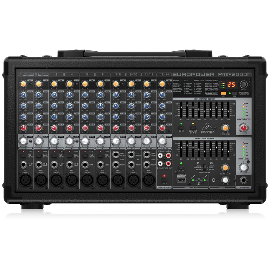 Behringer Europower PMP2000D Powered Mixer - MuzikOne