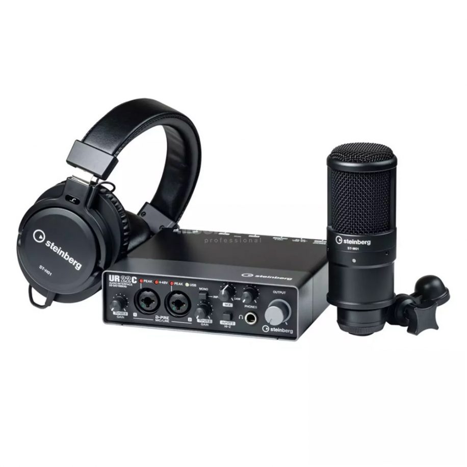 Steinberg UR22C Recording Pack - MuzikOne