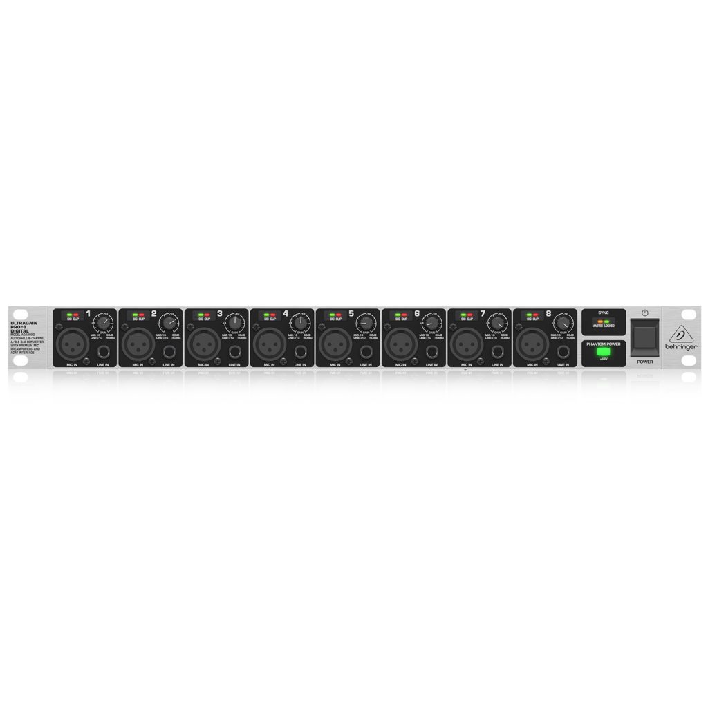 Behringer Ultragain Pro-8 Digital ADA8000 - MuzikOne