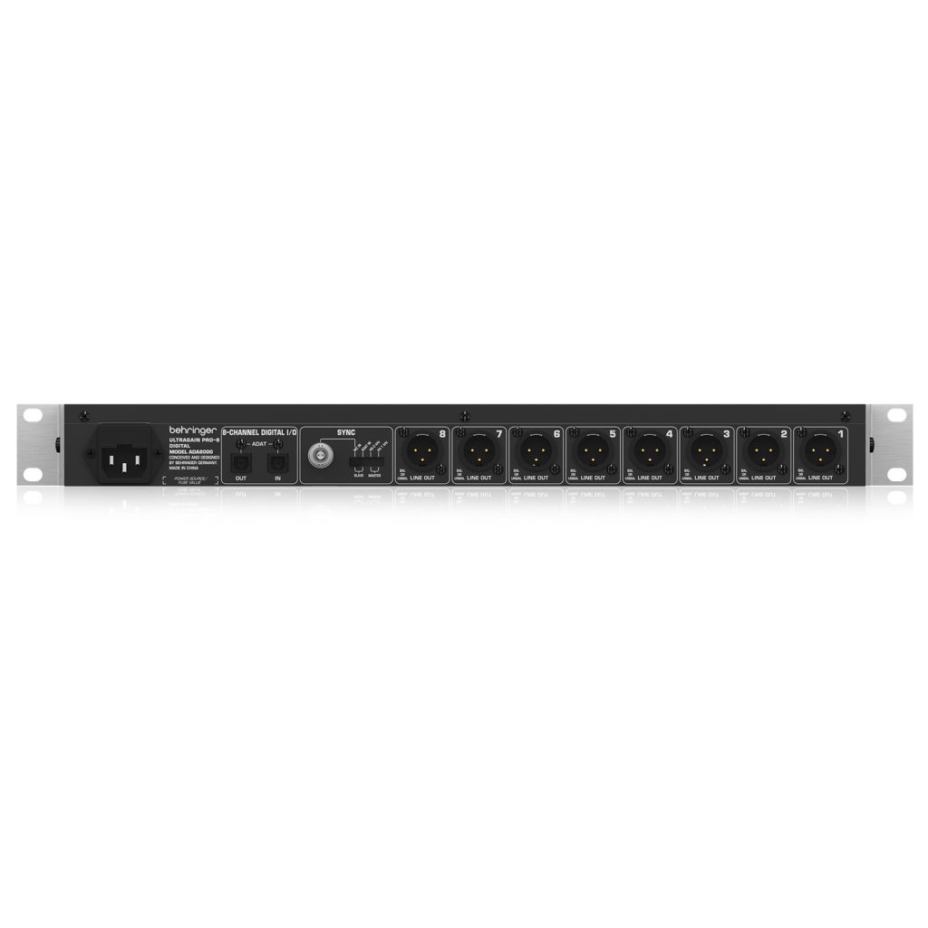 Behringer Ultragain Pro-8 Digital ADA8000 - MuzikOne
