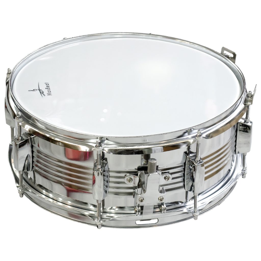 MaxBeat Snare Drum (Stainless Steel) - MuzikOne