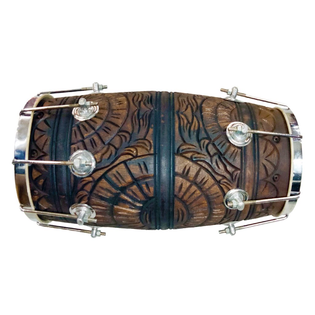 Professional Sheesham (Rosewood) Dholak - MuzikOne