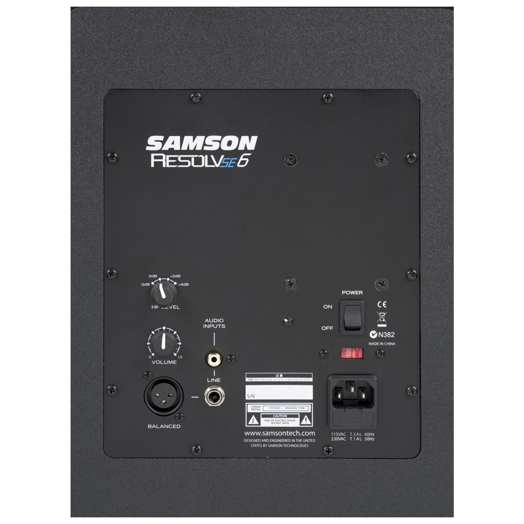 Samson Resolv SE6 6″ Powered Studio Monitor - MuzikOne