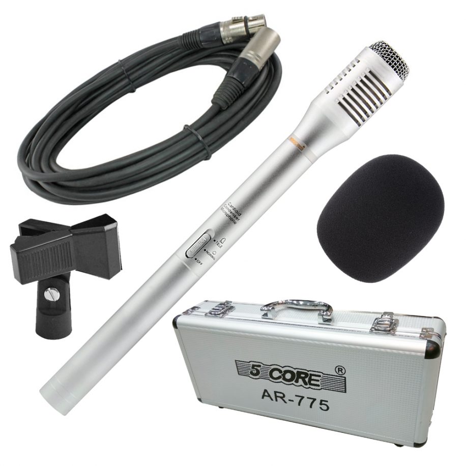 5 Core AR-775 Shotgun Condenser Mic Pack - MuzikOne