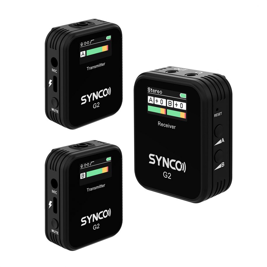 SYNCO WAir-G2-A2 2-Person Digital Wireless Microphone - MuzikOne