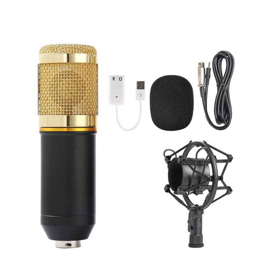 BM800 Condenser Mic USB-XLR - MuzikOne