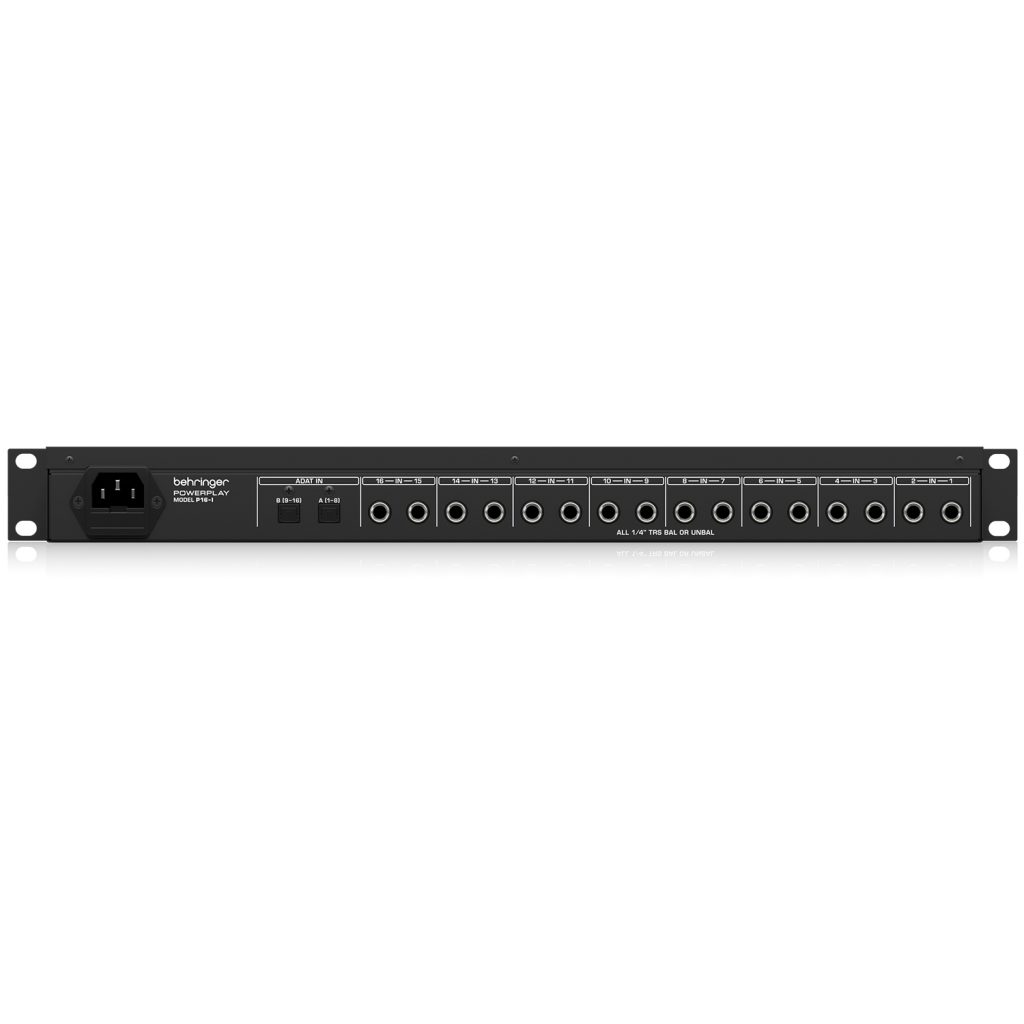 Behringer Powerplay P16-I 16-channel Input Module - MuzikOne