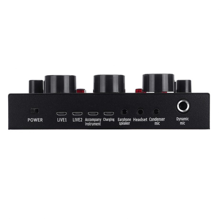 V8 USB Mixer Sound Card - MuzikOne