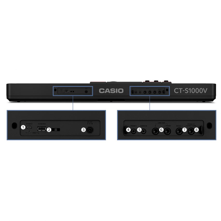 Casio Casiotone CT-S1000V Keyboard - MuzikOne