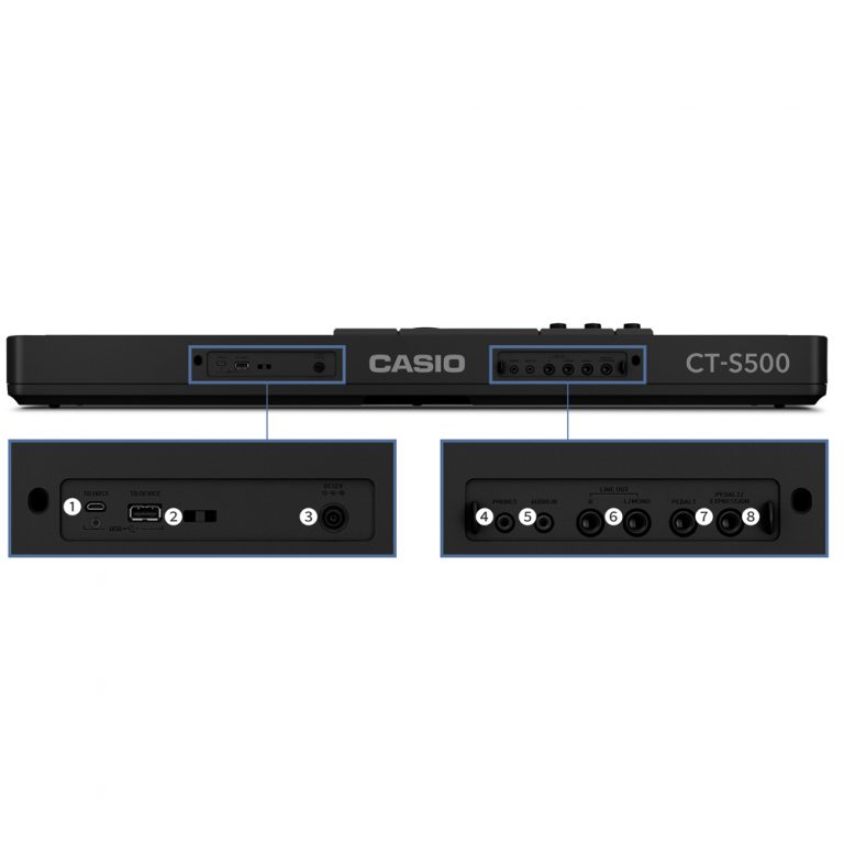 Casio Casiotone CT-S500 Keyboard - MuzikOne