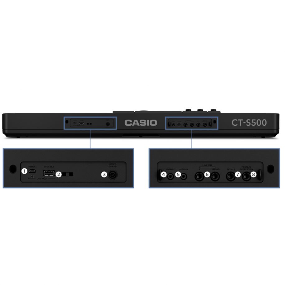 Casio Casiotone CT-S500 Keyboard - MuzikOne