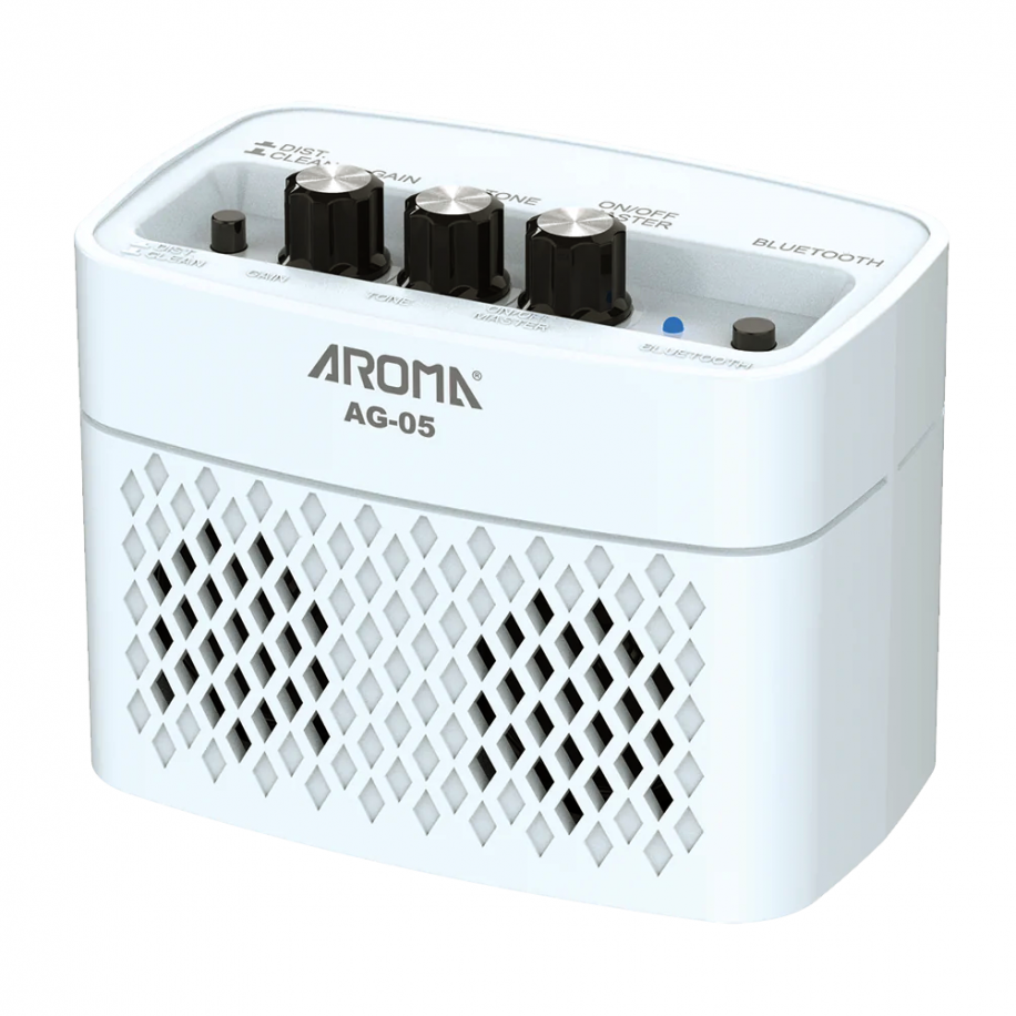 Aroma AG-05 Portable Guitar Amp with Bluetooth - MuzikOne