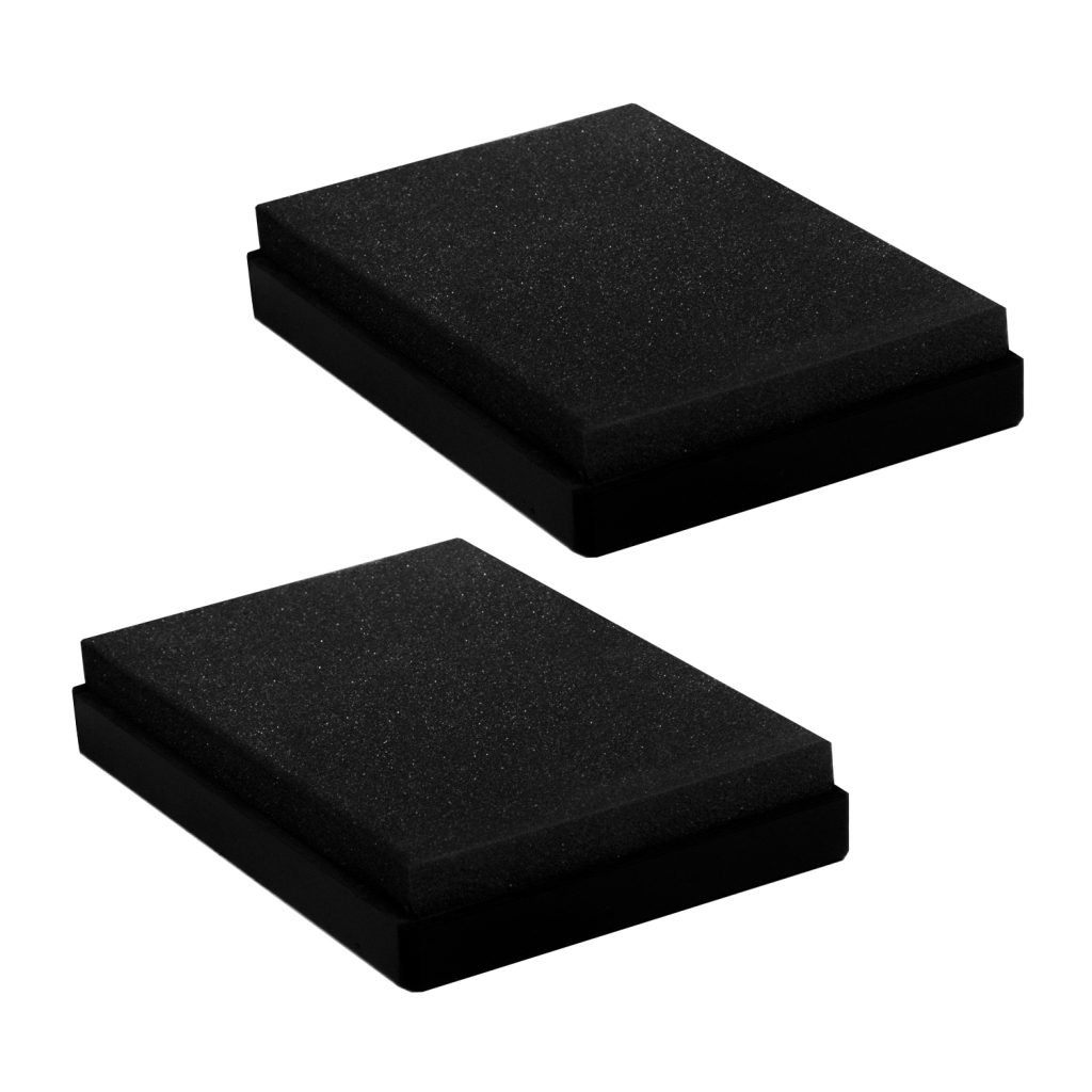 Studio Monitors Isolation Pads (Pair) for Up to 5 Inches - MuzikOne