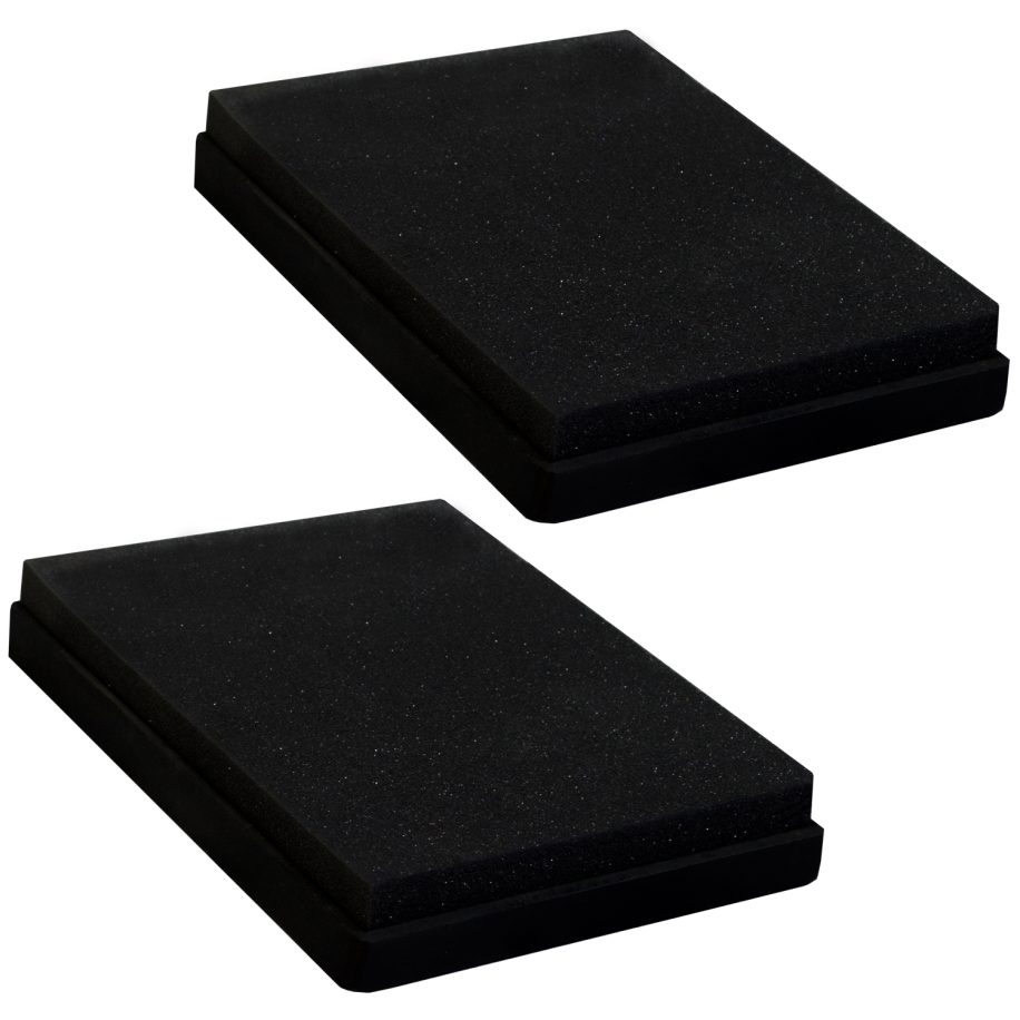 Studio Monitors Isolation Pads (Pair) for Up to 8 Inches - MuzikOne