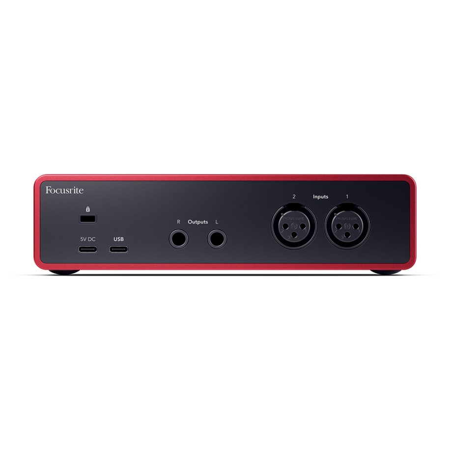 Focusrite Scarlett 2i2 4th Gen USB Audio Interface - MuzikOne