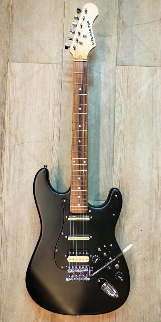 Stedman Pro HSS Special Edition Satin Black (Used) - MuzikOne