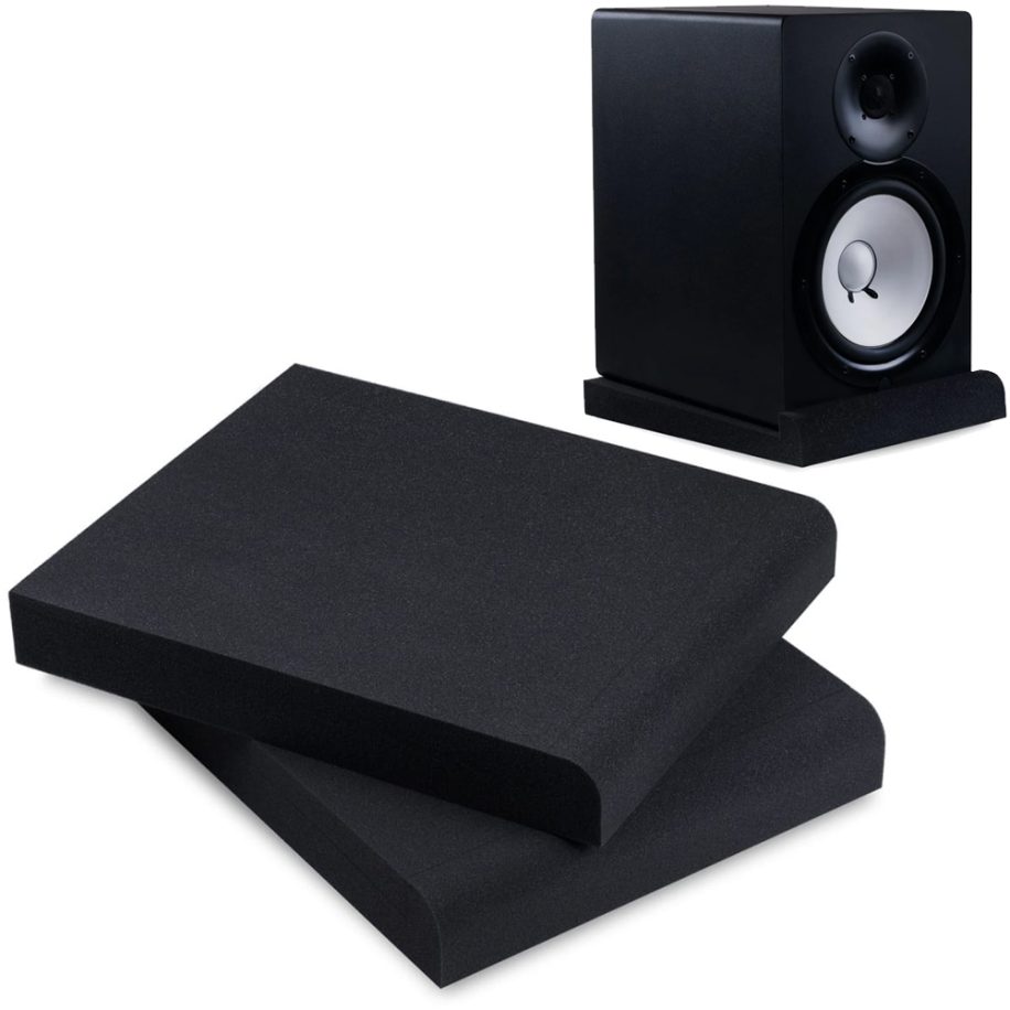 Studio Monitor Isolation Pads (for up to 8″ Studio Monitors) - MuzikOne