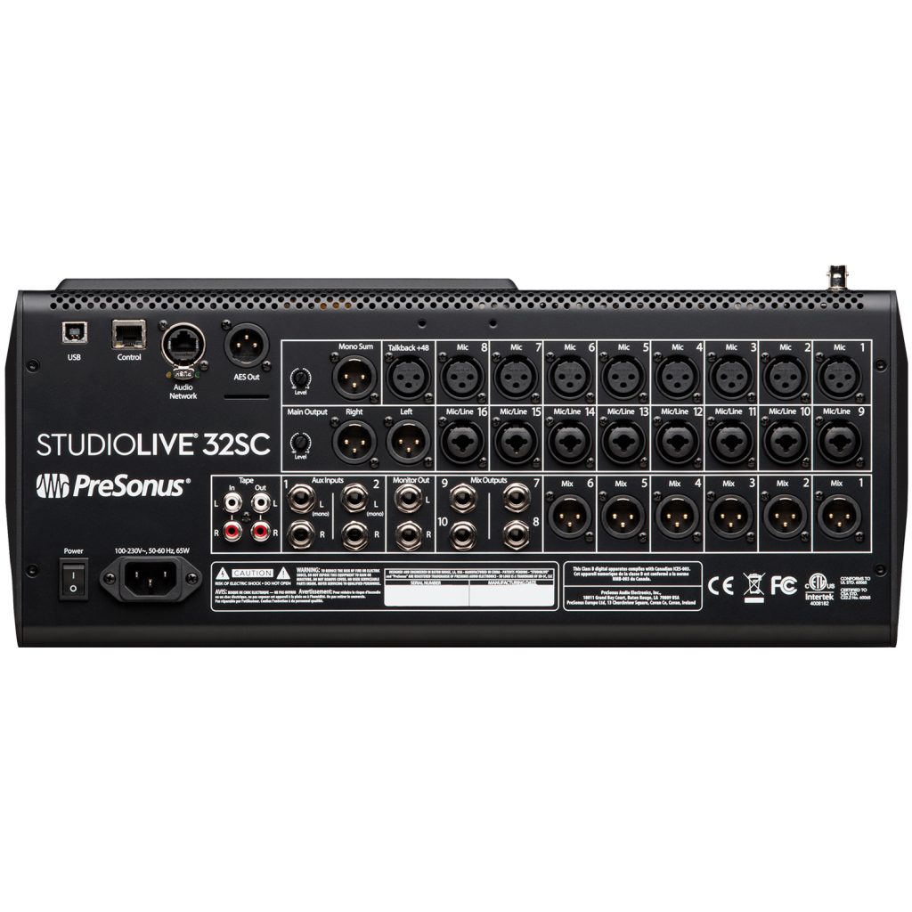 PreSonus StudioLive® Series III 32SC Digital Console Mixer - MuzikOne