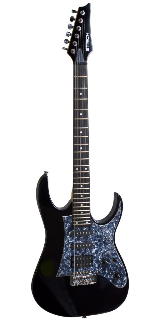 Strich XR270 Electric Guitar Black - MuzikOne