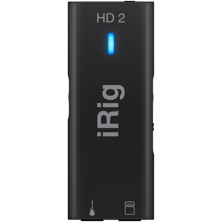 IK Multimedia iRig HD 2 Guitar Interface for iOS, Mac & PC - MuzikOne