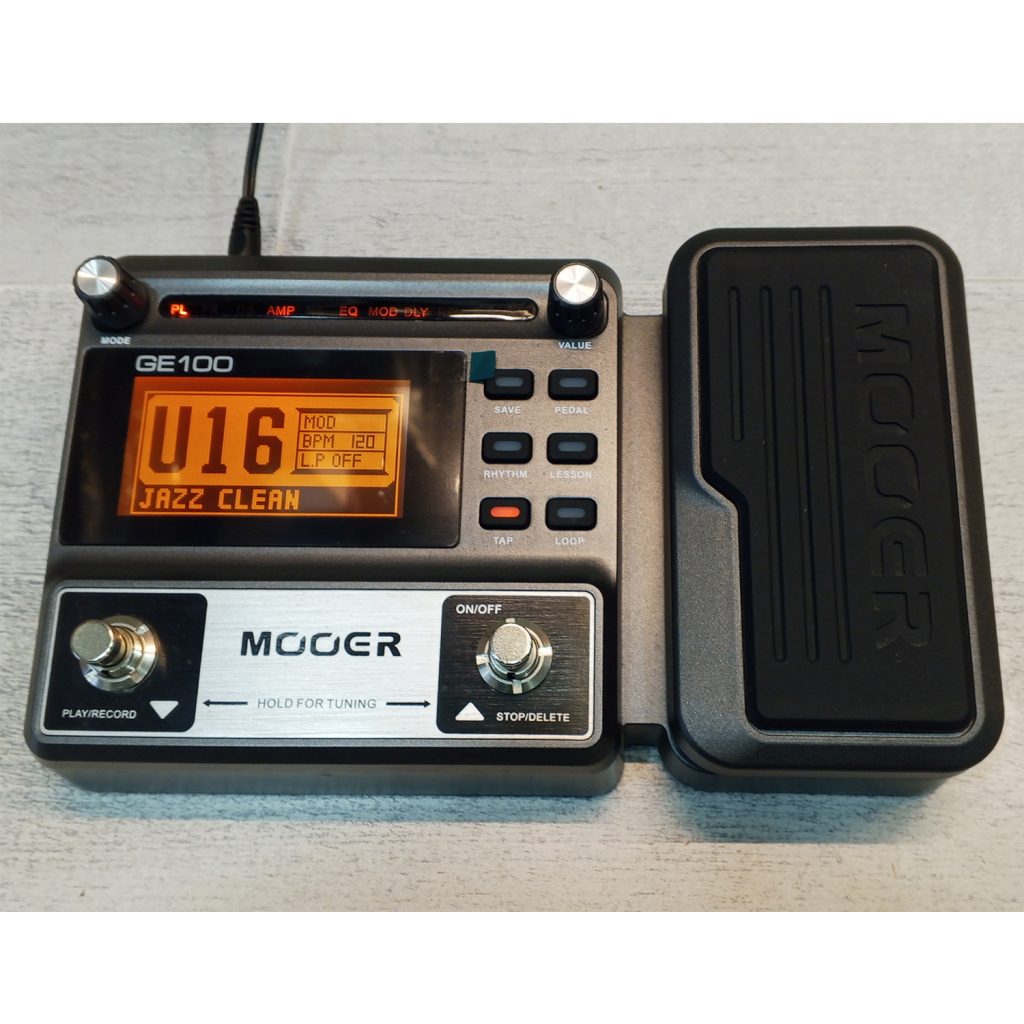 MOOER GE100 Multi-Effects Processor (Open Box) - MuzikOne