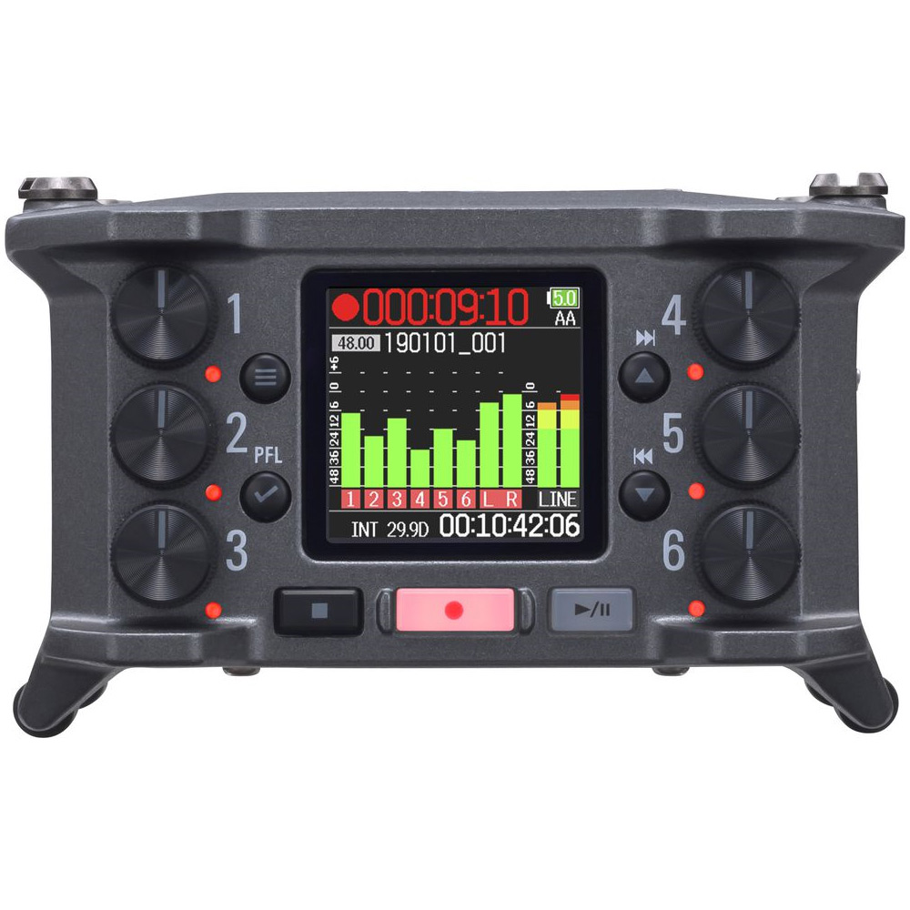 Zoom F6 Multi-Track Field Recorder - MuzikOne